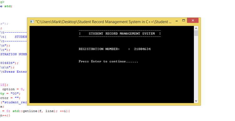 Student Record Management System in C++ with Source Code | SourceCodester